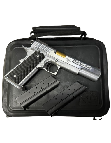 PISTOLET STI 1911 DVC CLASSIC 5.4" CAL.40SW 8 COUPS CHROME - Armurerie ...