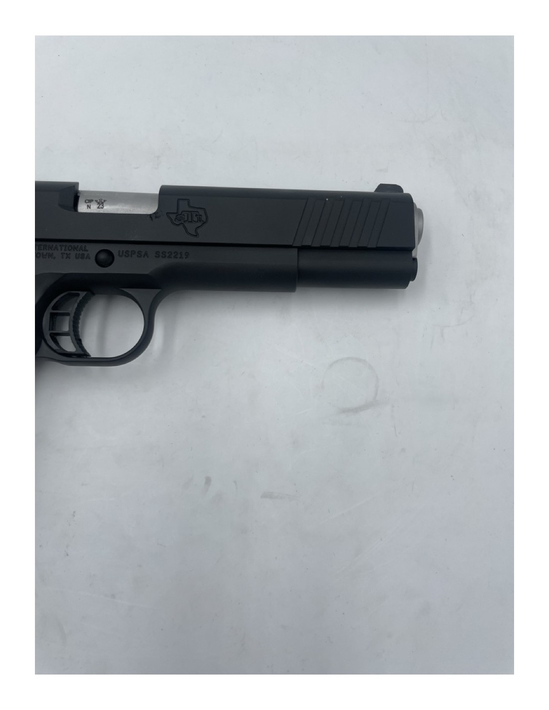 OCCASION : Pistolet STI USPSA SS Cal. 40 SW - Armurerie de la Bourse