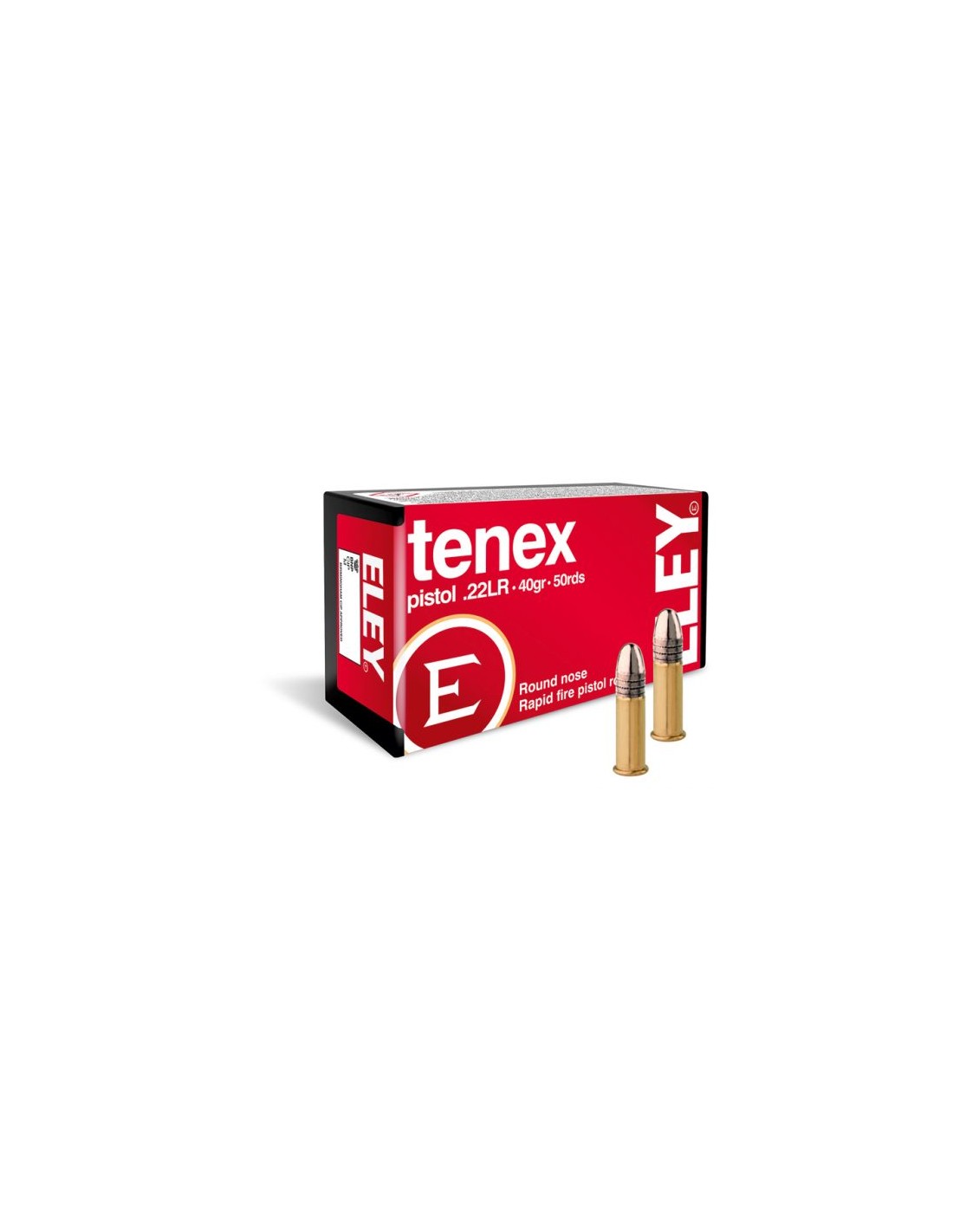 MUNITIONS ELEY CAL 22LR TENEX PISTOL BOITE DE 50 - Armurerie de la Bourse
