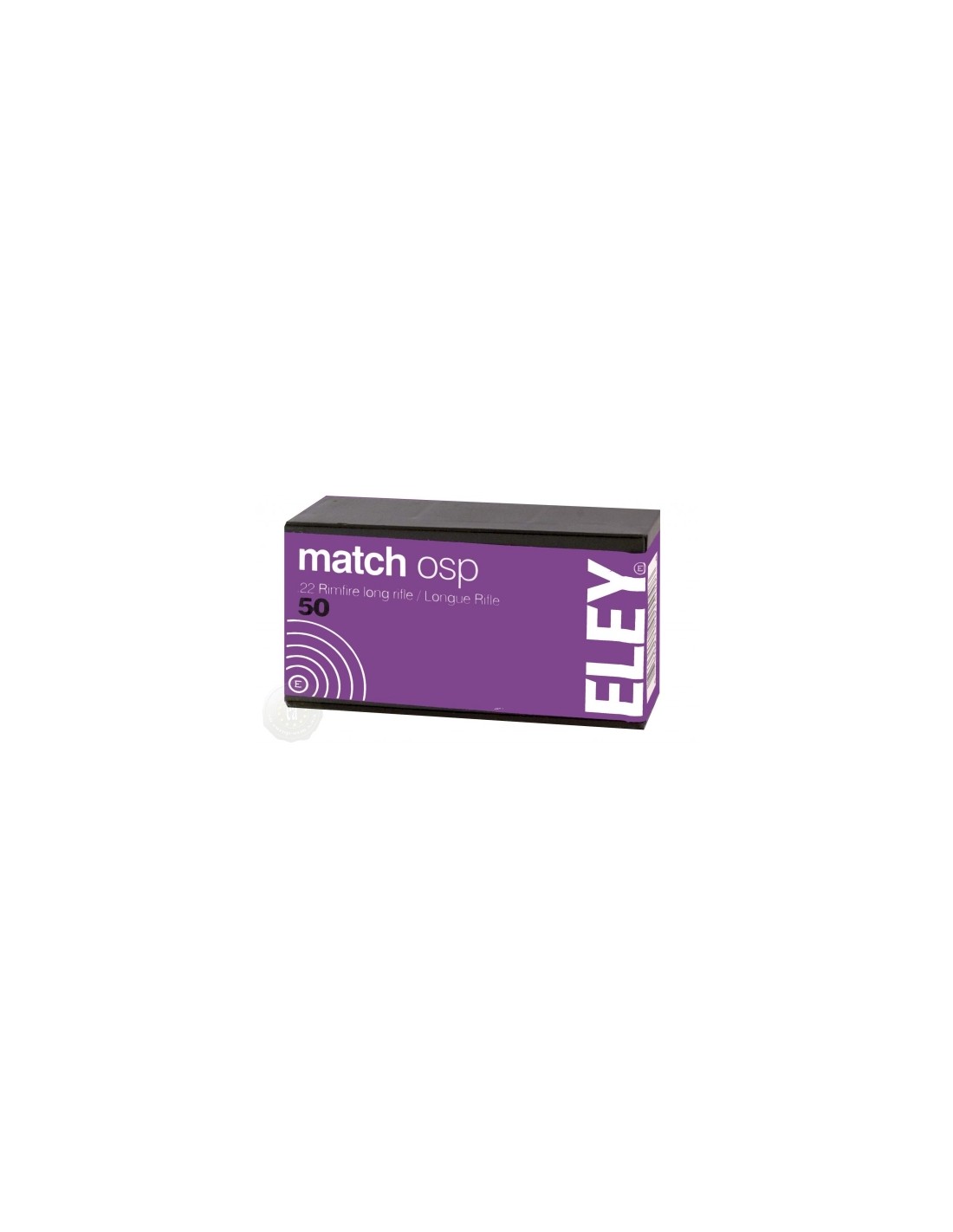 MUNITIONS ELEY CAL 22LR MATCH OSP PISTOL BOITE DE 50 - Armurerie de la ...