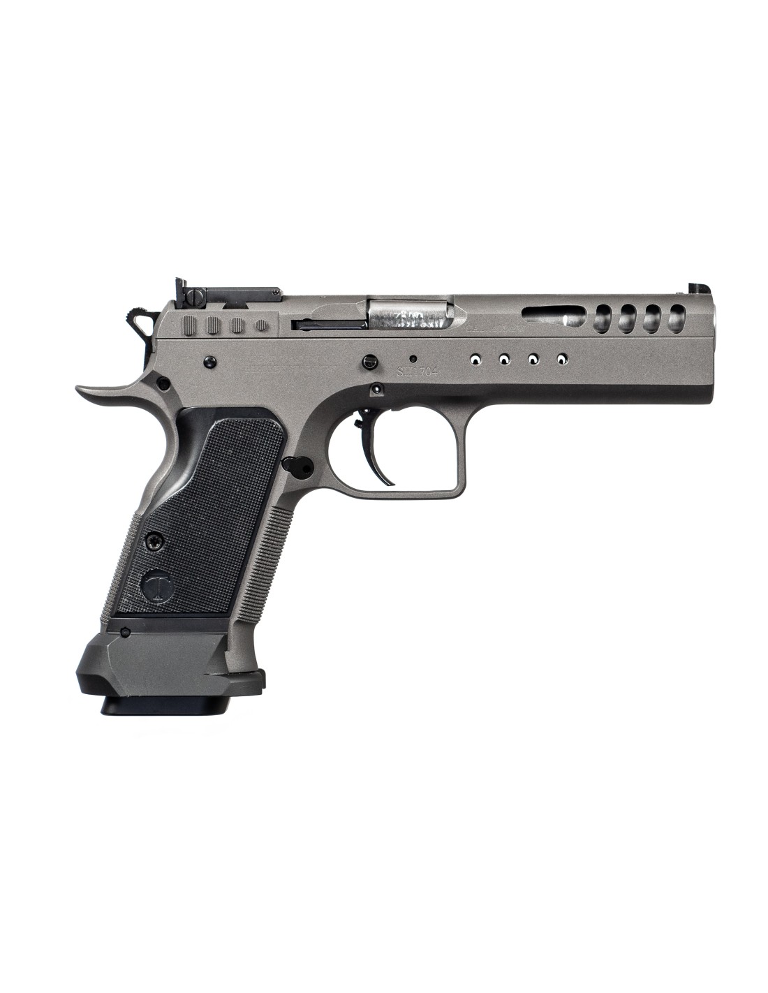 PISTOLET TANFOGLIO LIMITED CUSTOM 40 SW TUNGSTEN LARGE FRAME OPTIC ...
