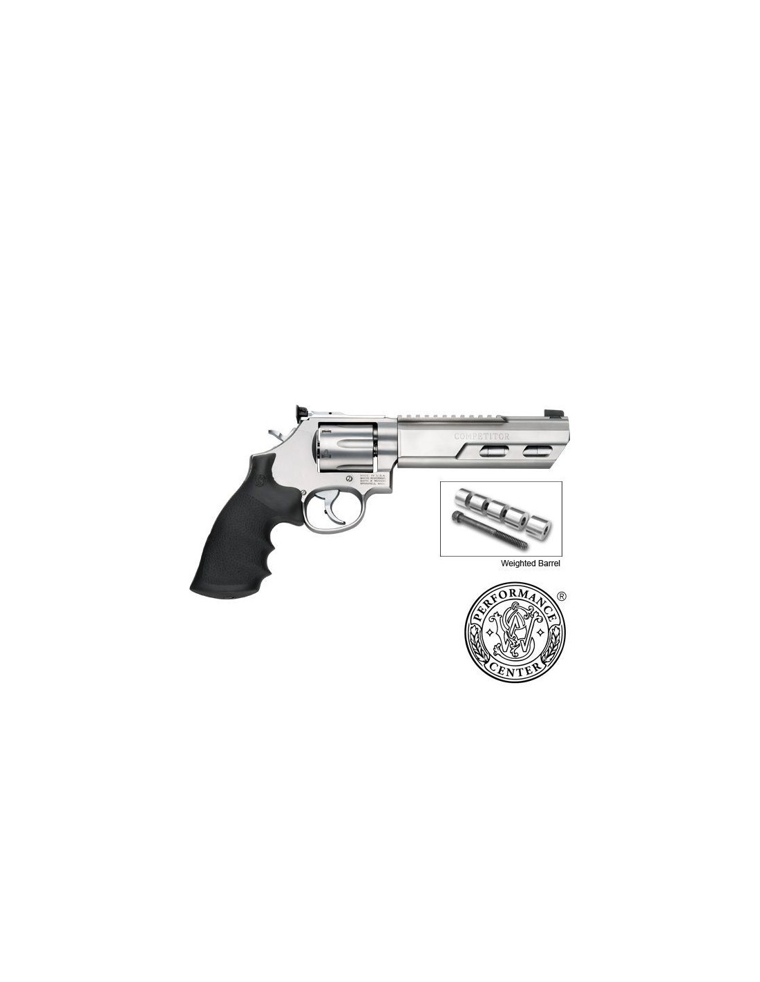 Revolver Smith & Wesson 686 6'' Competitor PROMOTION - Armurerie de la ...